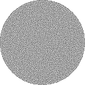 openclipart圖庫：Circle Maze