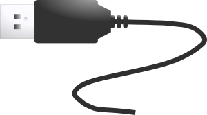 openclipart圖庫：USB plug