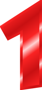 openclipart圖庫：Effect Letters Alphabet red