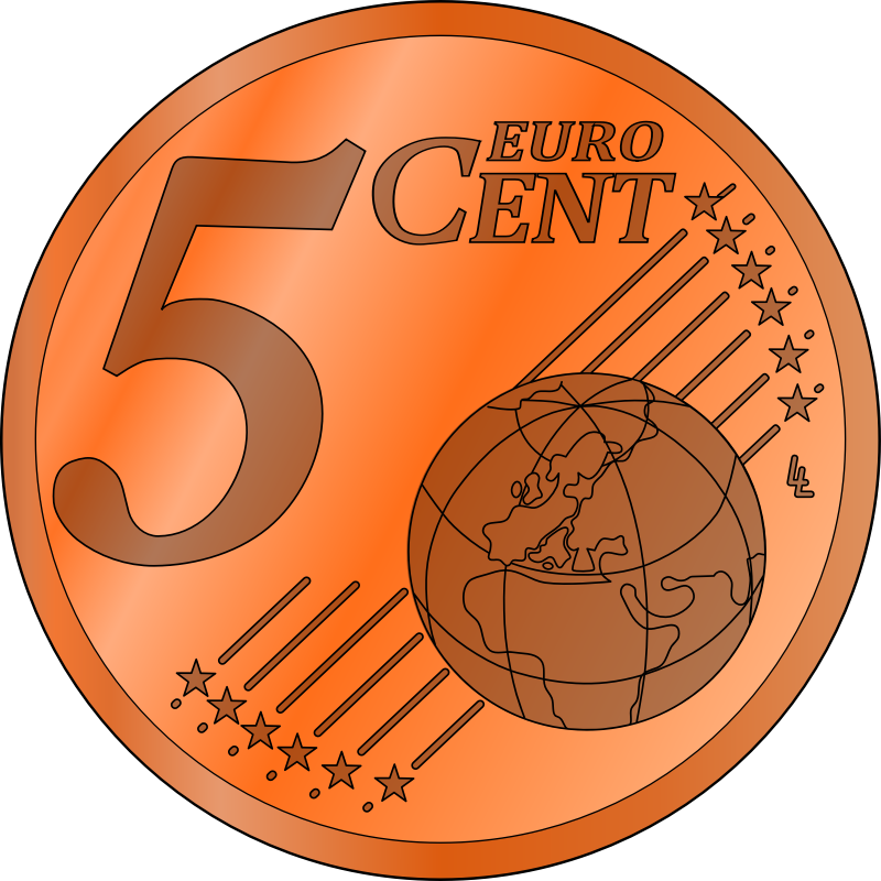 Five Euro Cent Openclipart