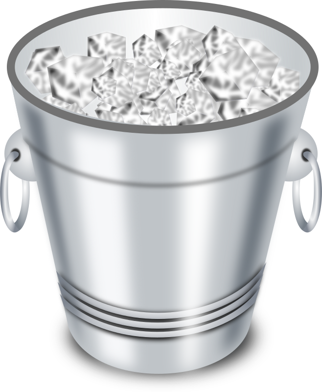 Ice Bucket Openclipart