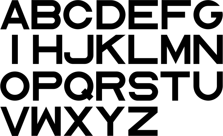 Sloan Letters Openclipart
