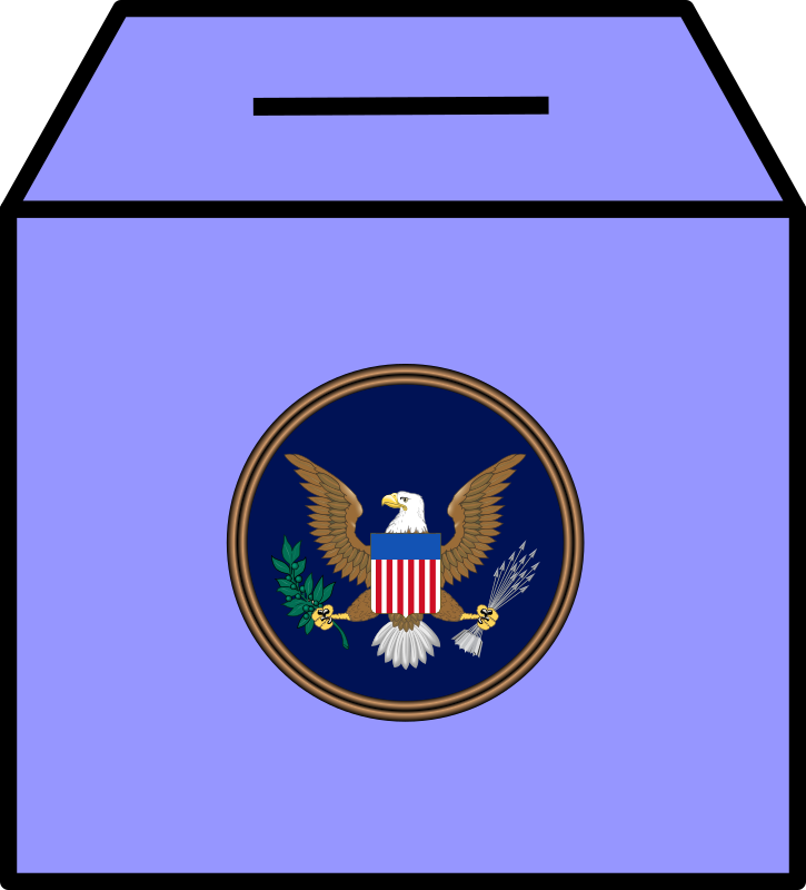 US Ballot Box Openclipart