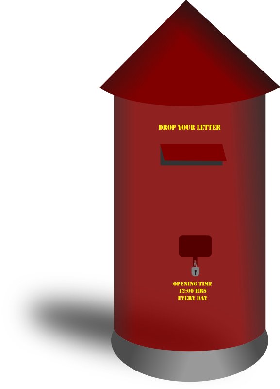 Clipart - Postbox