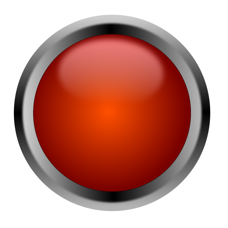 Clipart - Red Button