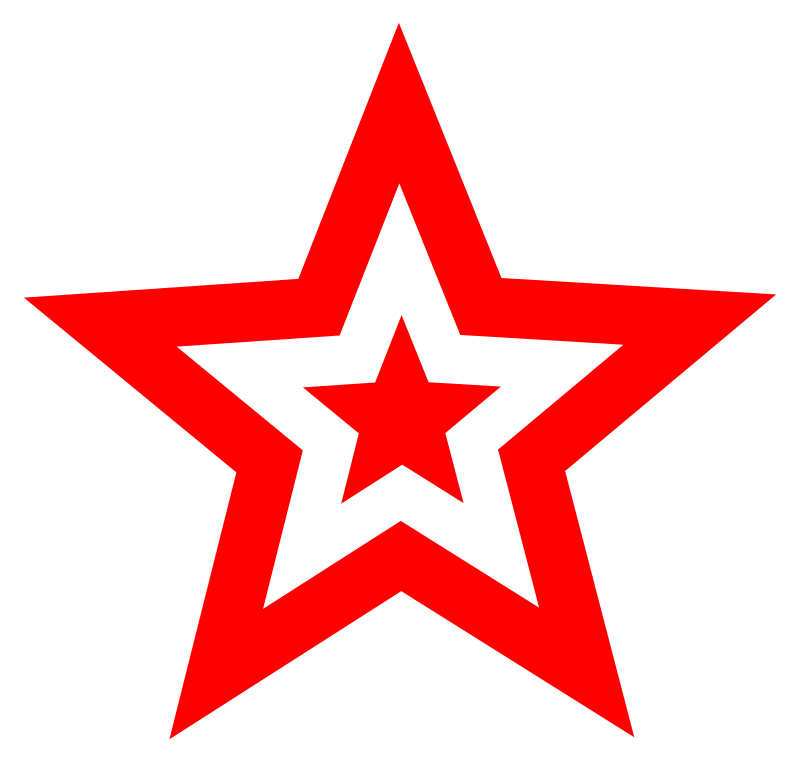 Small Red Star Clipart