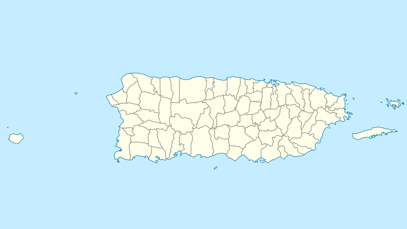 Clipart - Map Puerto rico