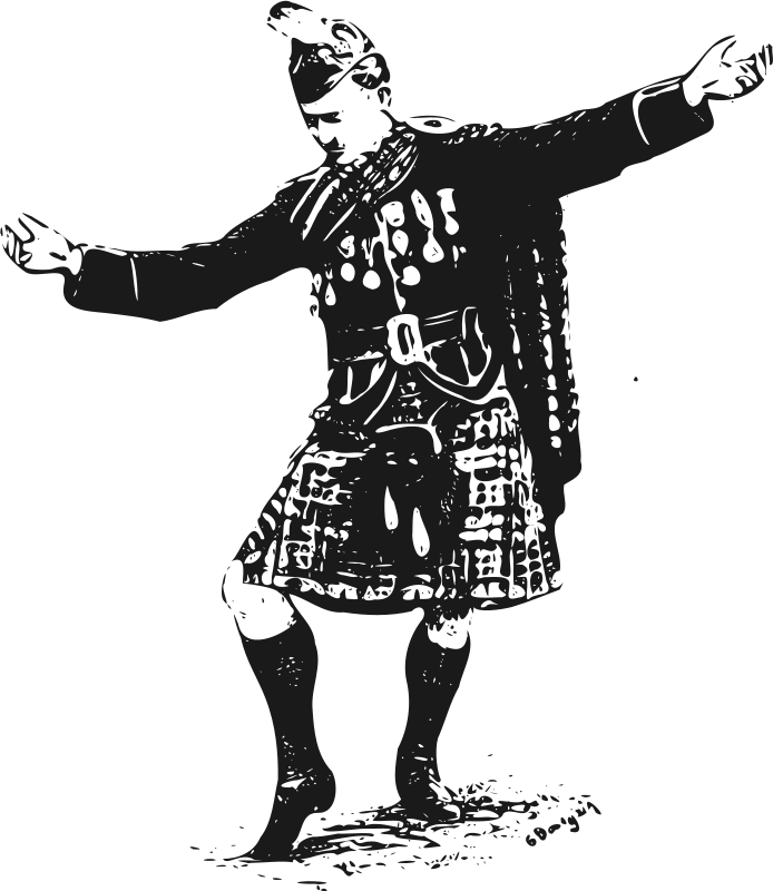 Clipart - highlander