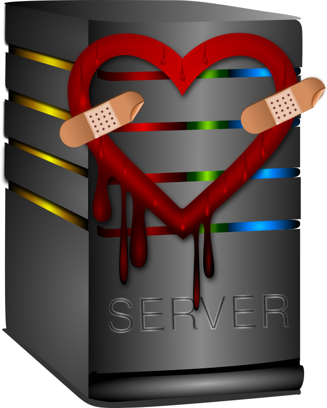 Clipart - Heart Bleed Patch 2