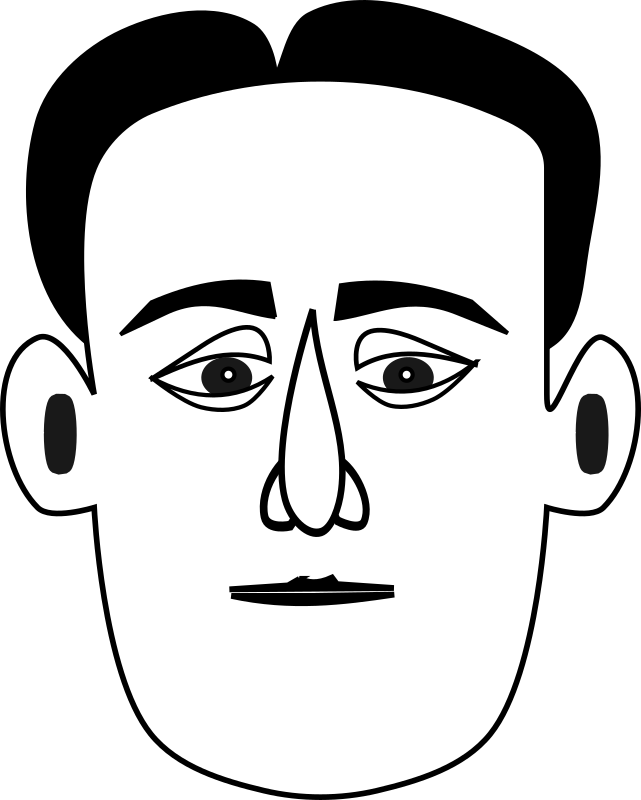 Clipart - Reticence