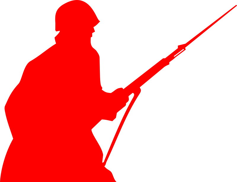 Clipart - Soviet soldier