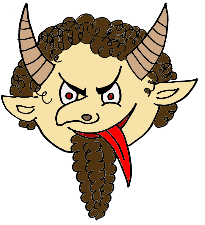 Clipart - Cartoon Devil