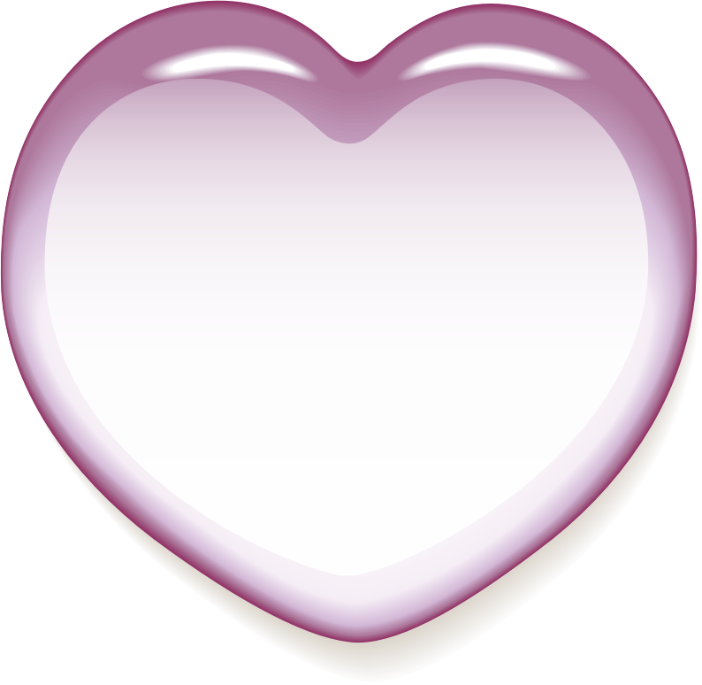 Clipart - Pink Shiny Heart