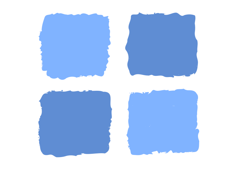 Clipart - Blue squares 1