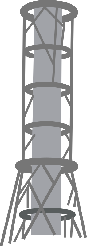 Clipart - Chernobyl chimney