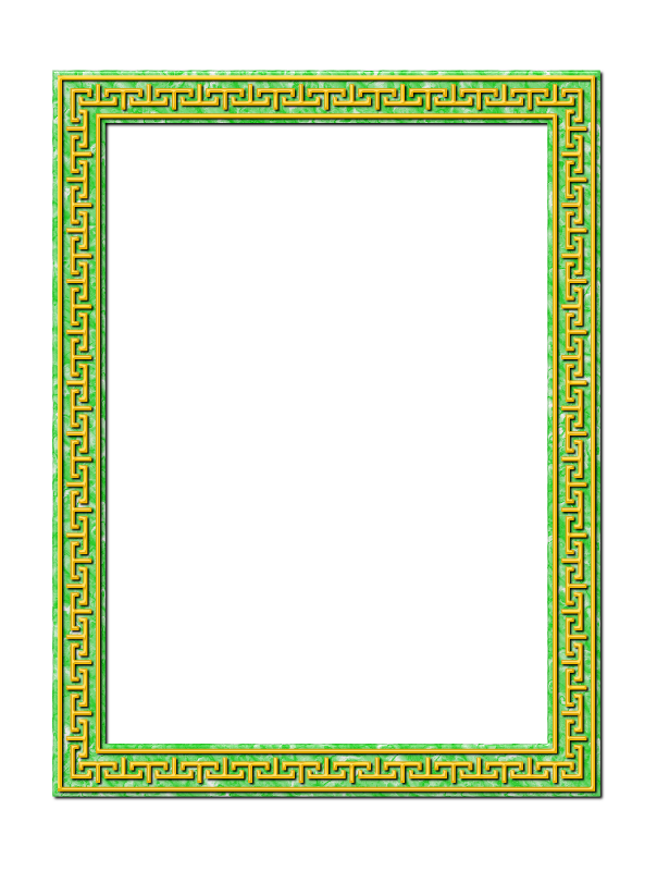 Clipart - Greek-style frame 3