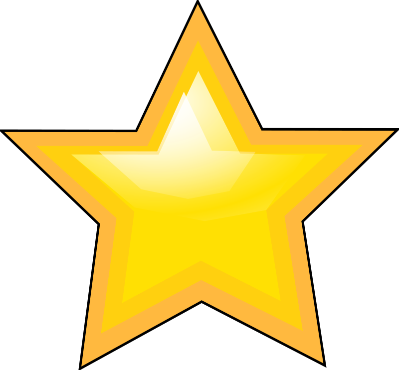 Clipart - estrella 1
