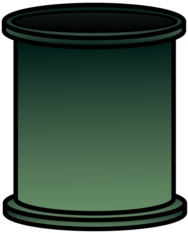 Clipart - Green water pipe