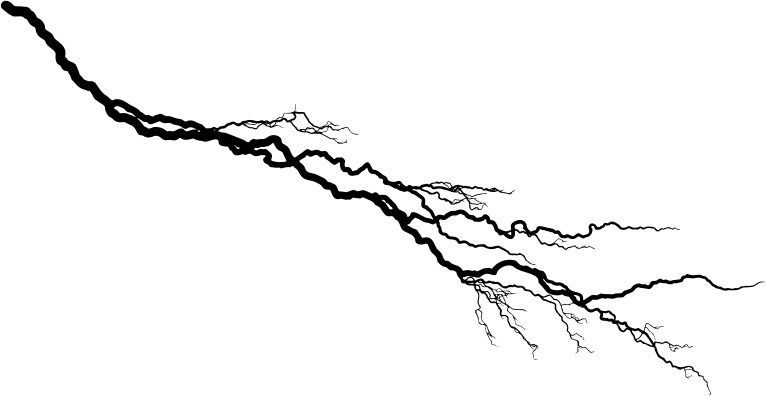 Clipart Lightning Bolt Silhouette