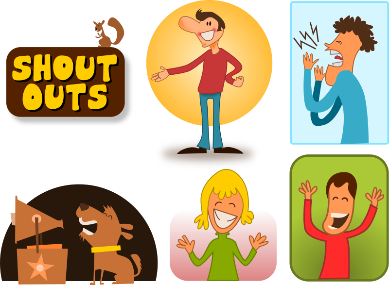 Clipart Shout Outs