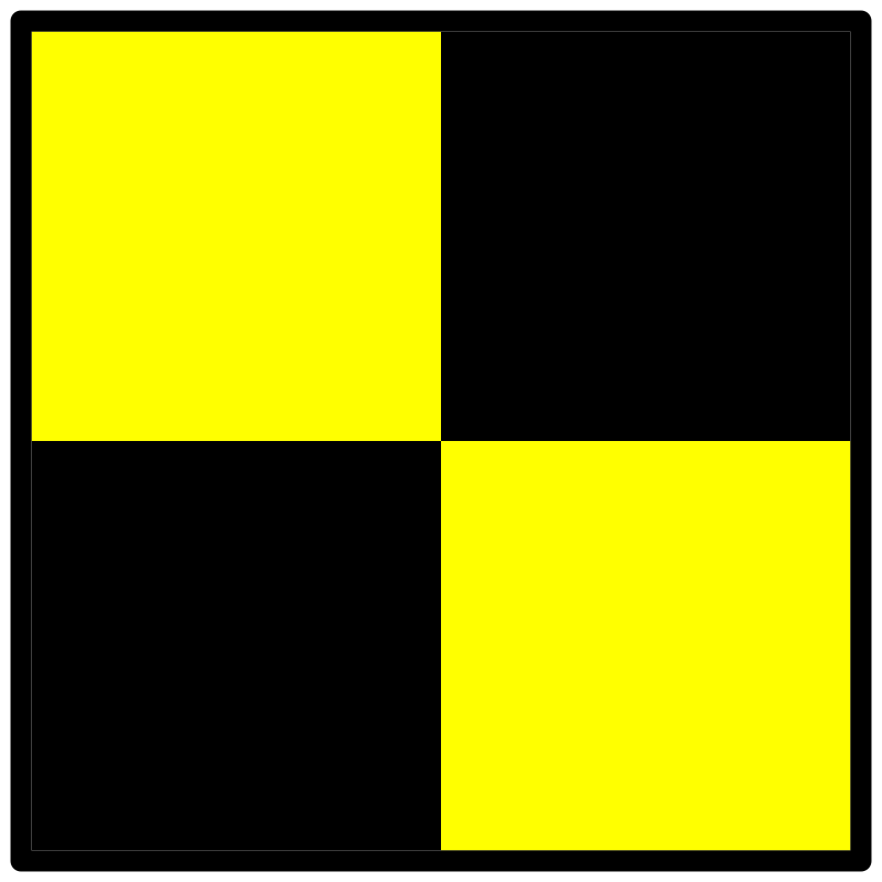 Clipart - signalflag lima