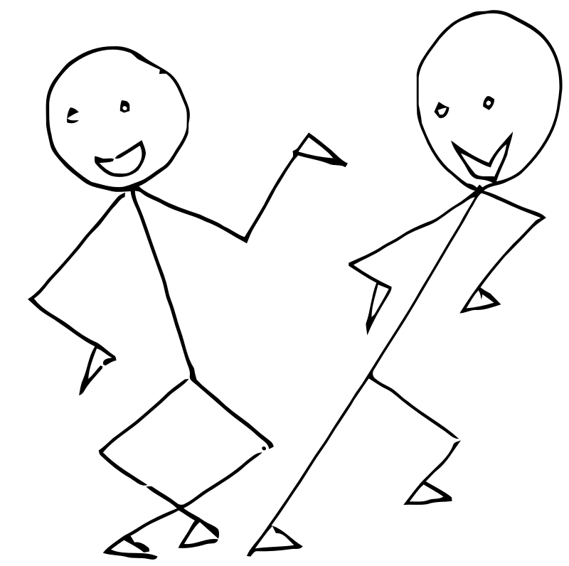 Clipart - dance toon