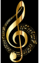 Clipart - Musical Notes Typography
