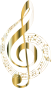 Clipart - Musical Notes Typography