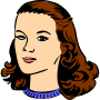 Clipart - Woman's head