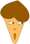 Clipart - Triangle Face II